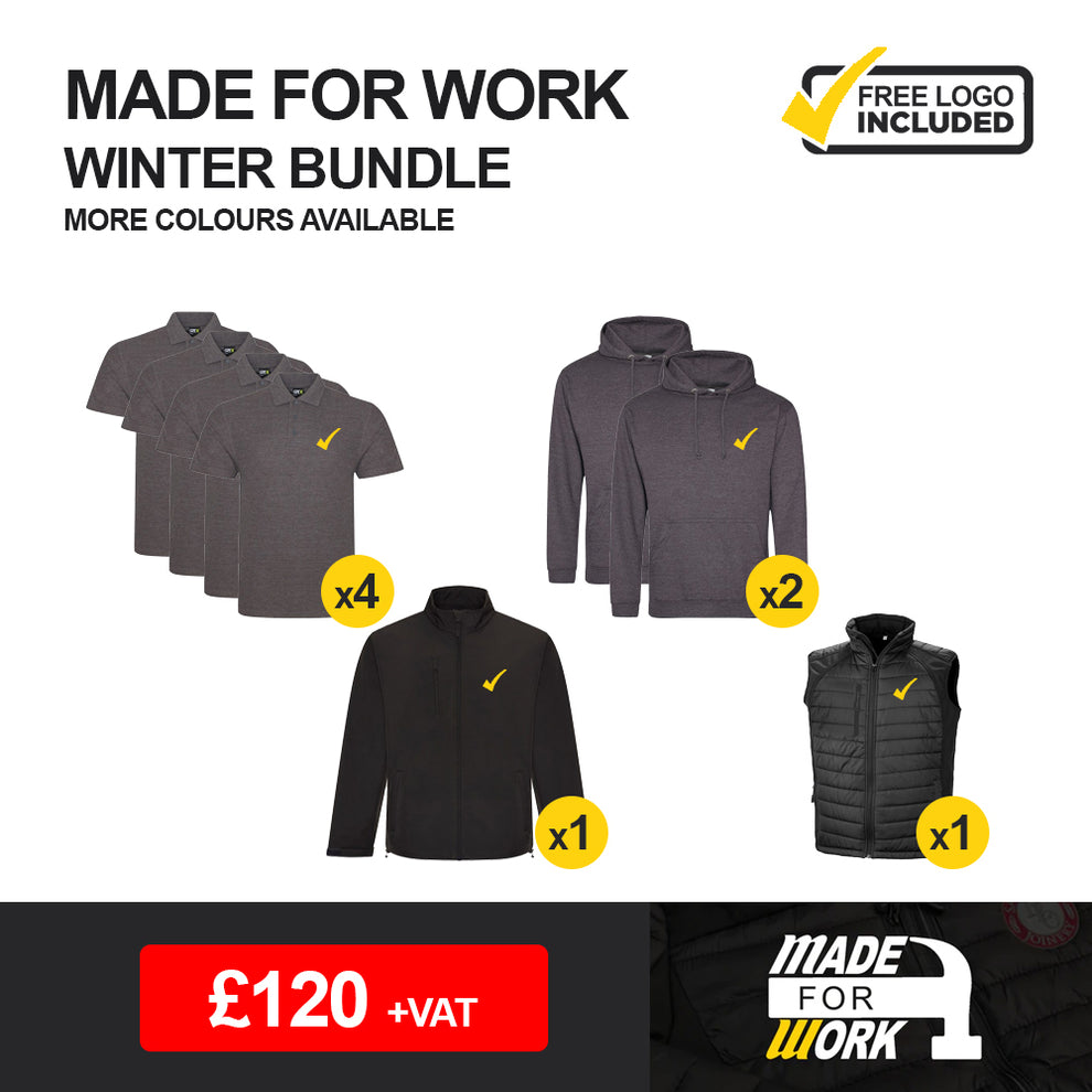 WINTER BUNDLE - MADE FOR WORK PACK – MOTIFWEAR.UK